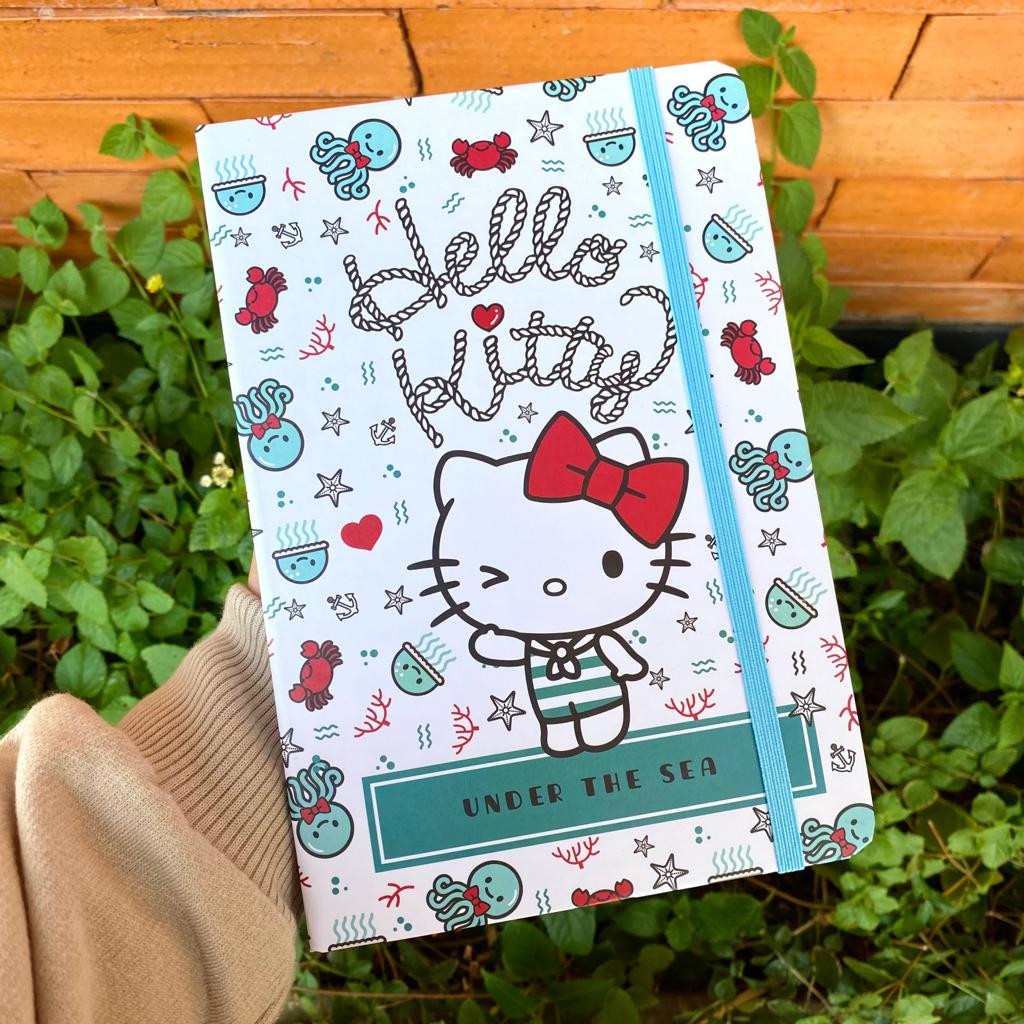 Hello Kitty String Notebook A5 Diary Sanrio Notebook 606-1 | Shopee Thailand