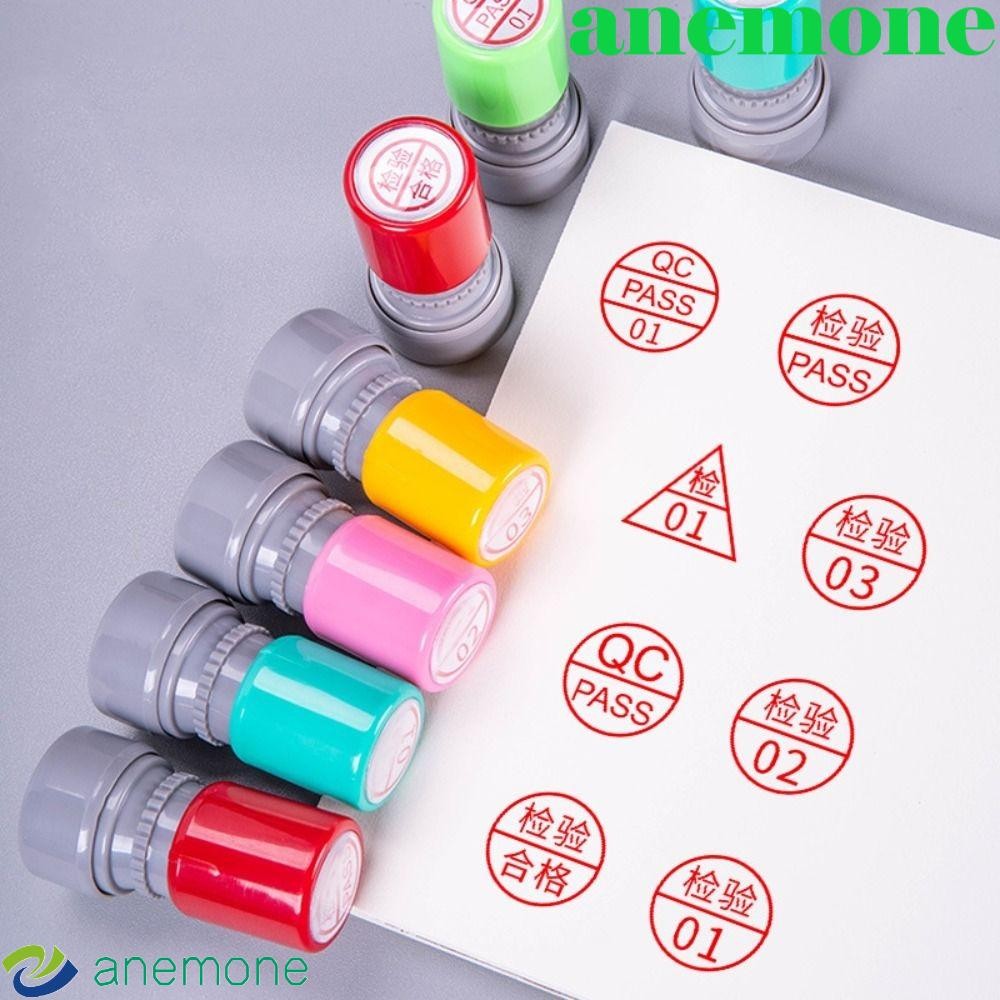 Anemone QA QC Inspect Stamp, IQC Self-Inking Quality PASS Stamp ...