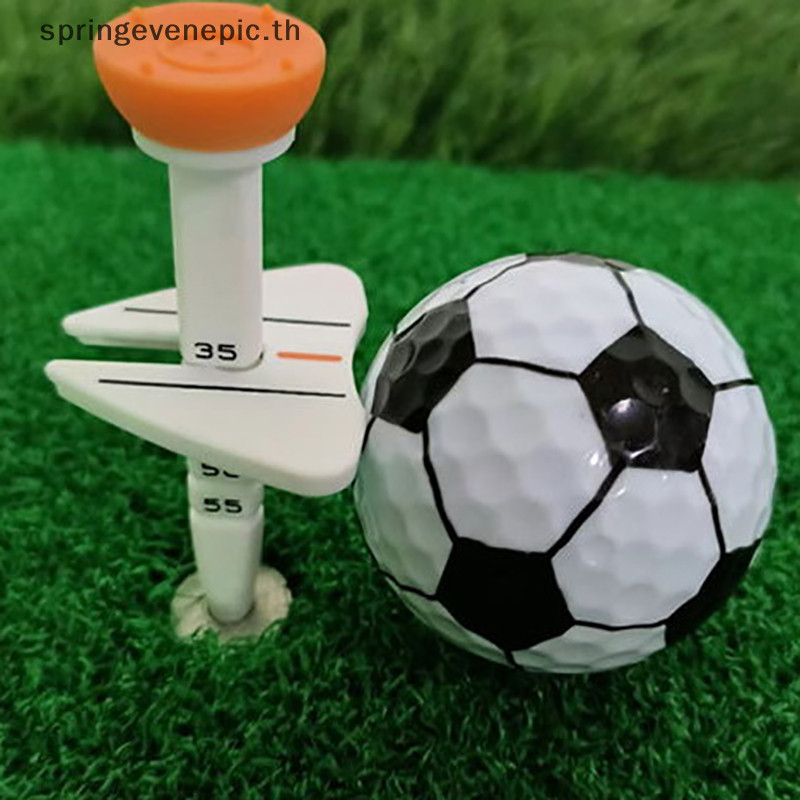 Springevenepic อเนกประสงค์ Golf Double Tee Step Down Golf Ball Holder ...