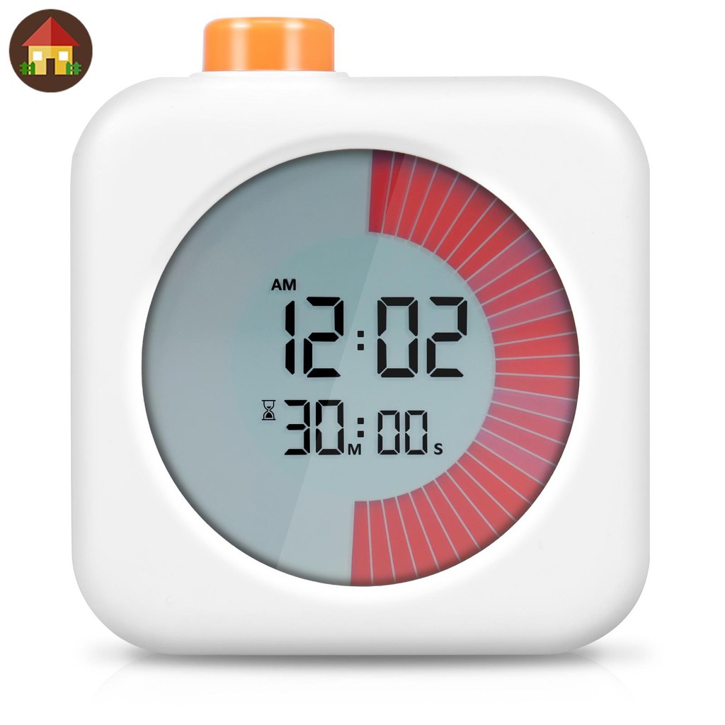 Digital Visual Timer สําหรับเด็กผู้ใหญ่ 60-Minute Visual Countdown ...