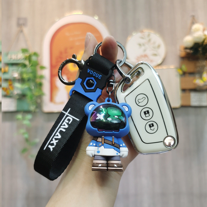 เหมาะสำหรับใหม่ Baojun KIWI ชุดกุญแจ EV หญิง rc6/rc5หัวเข็มขัด E300/RS5 ...