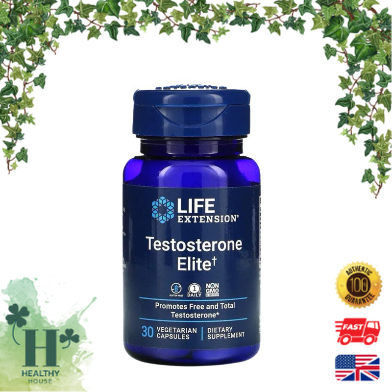 พร้อมส่ง Life Extension Testosterone Elite 30 Vegetarian Capsules ...