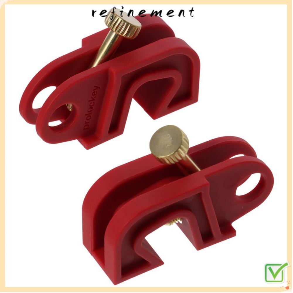 Refinement Circuit Breaker Lockout, Red PA Nylon Single และ Multi Pole ...