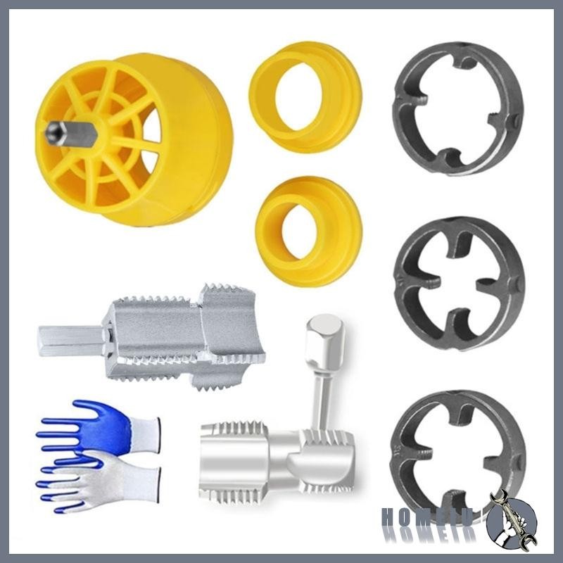 HOMEIU Threader Kit Dies Threader Round Die Manual ประปา Threading ...