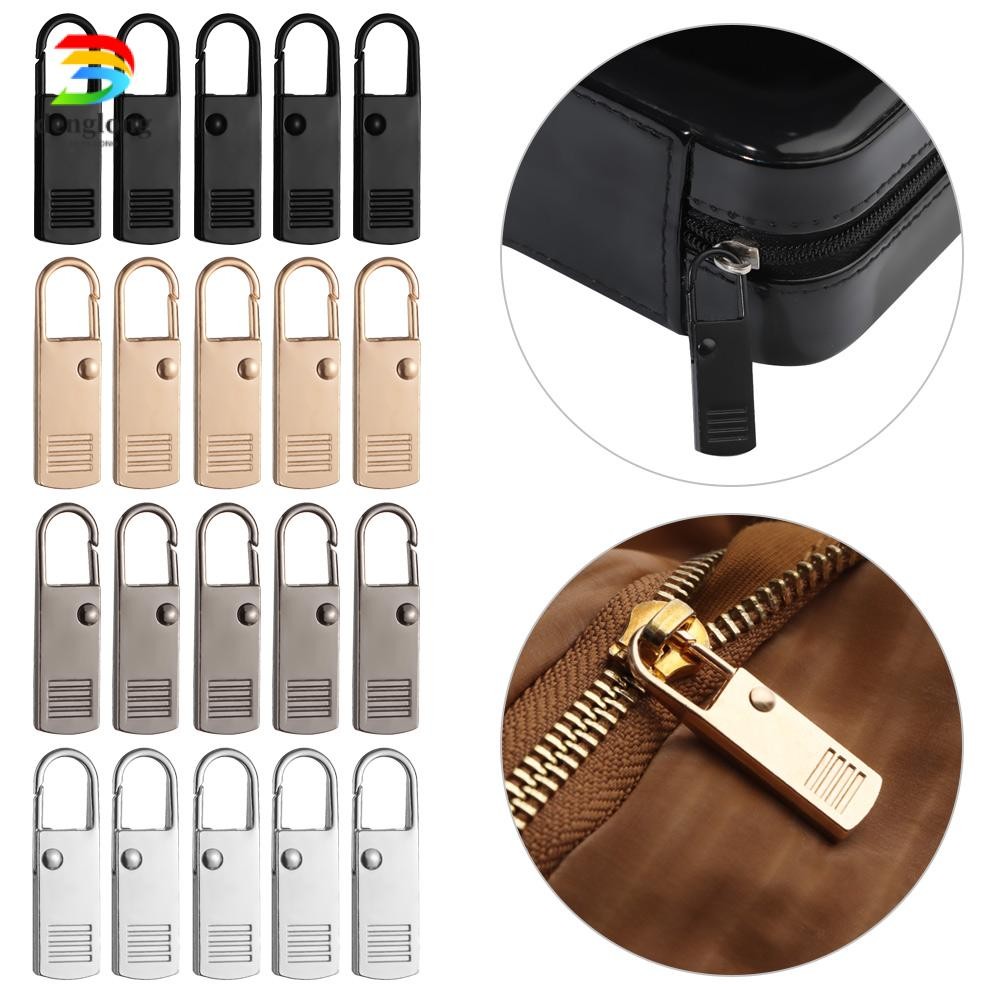 DENGLONG 5 ชิ้นหัวซิปโลหะ Universal ชุดซ่อมทันที | Shopee Thailand