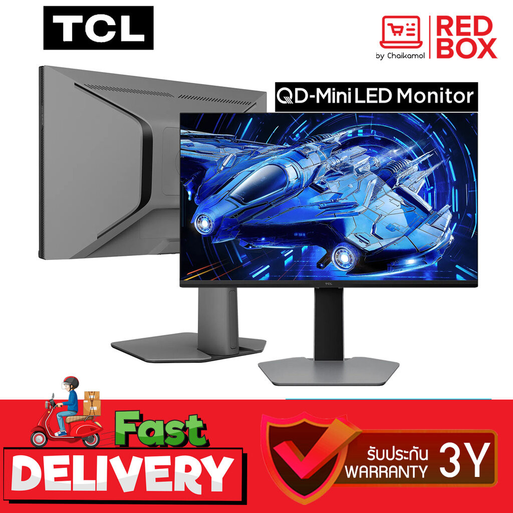 TCL QD-MiniLED Gaming Monitor 27 นิ้ว รุ่น 27G64 QHD 180 Hz, 1ms ...