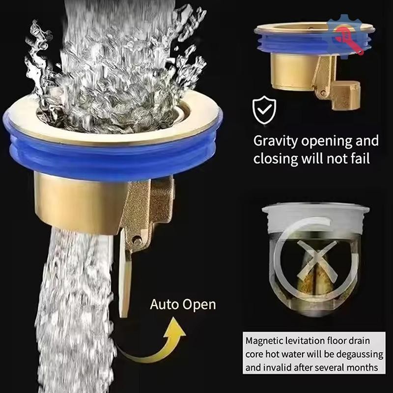 [GEX] คุณภาพสูงชั้นท่อระบายน้ํา Core ชั้นห้องอาบน้ําฝักบัวท่อระบายน้ํา Stopper แมลงป้องกันกลิ่น ...