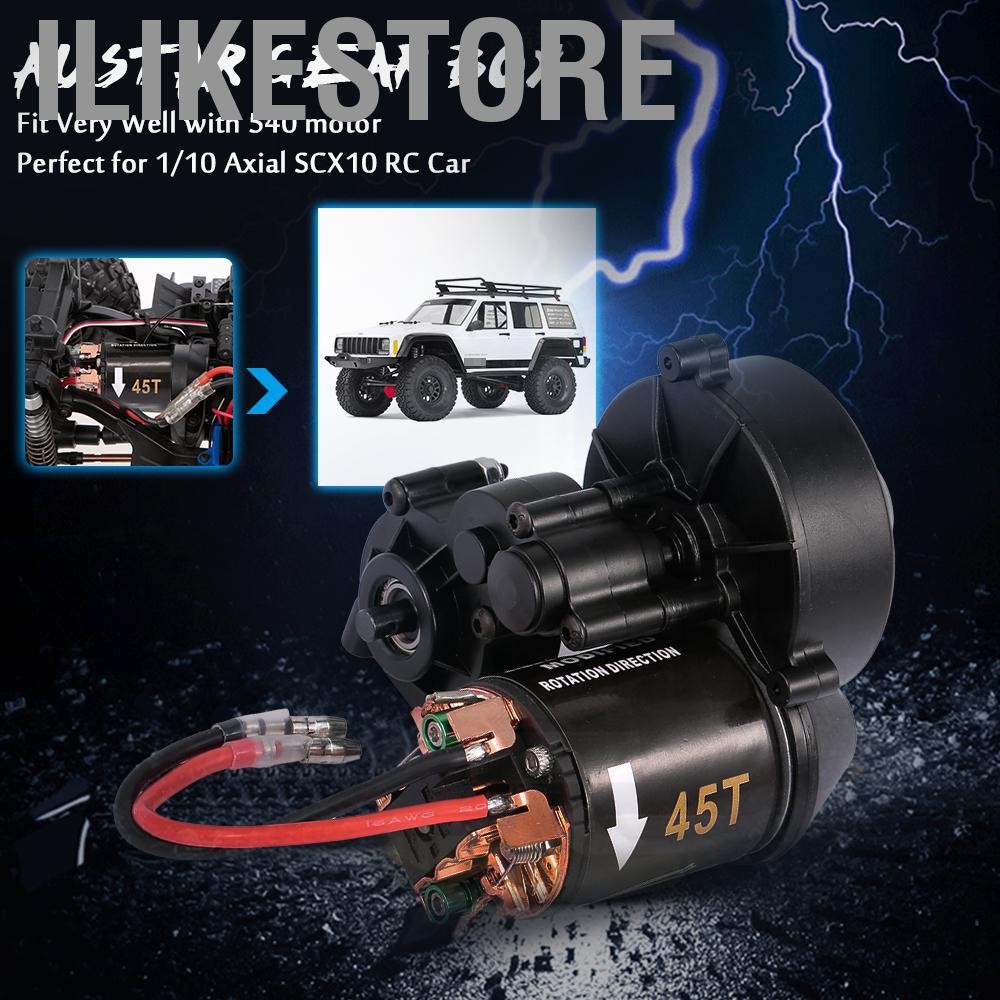 Ilikestore กล่องเกียร์ Austar Gear Box สำหรับมอเตอร์ 540 และ 1/10 Axial ...