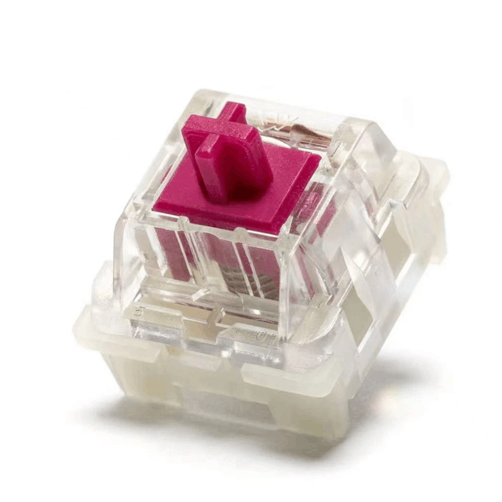 KTT Wine Red Switch V2 43g 3 Pins Mechanical Keyboard Linear Switches ...