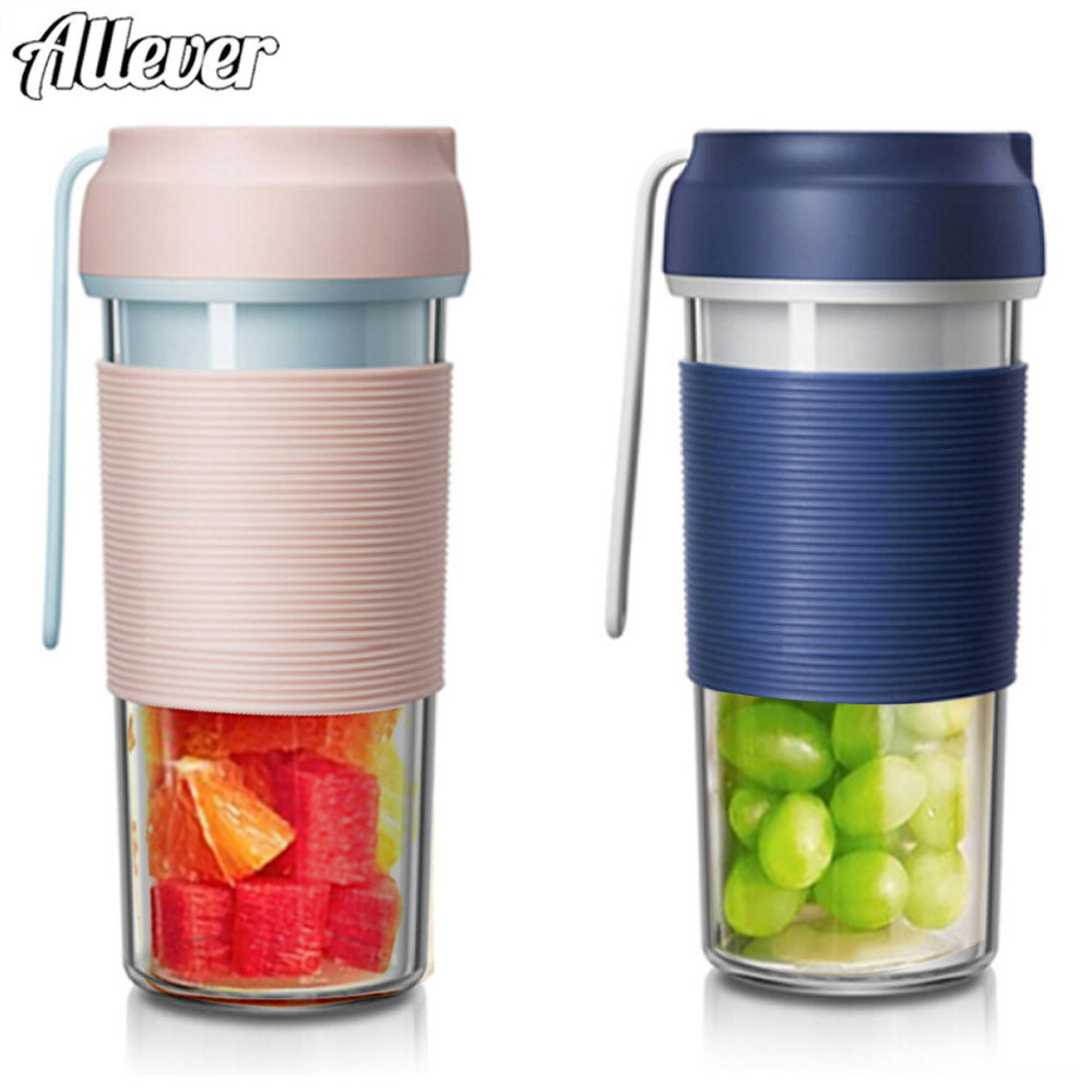 Allever YM-01 Portable Tumbler Blender Cordless Mixer Grinder Juicer ...