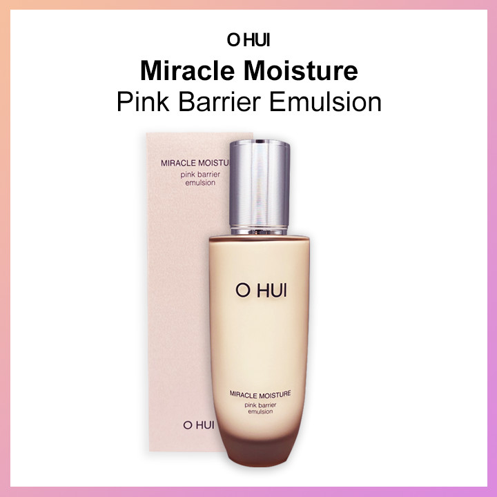 [O HUI] MIRACLE MOISTURE Pink Barrier Emulsion 130ml | Shopee Thailand