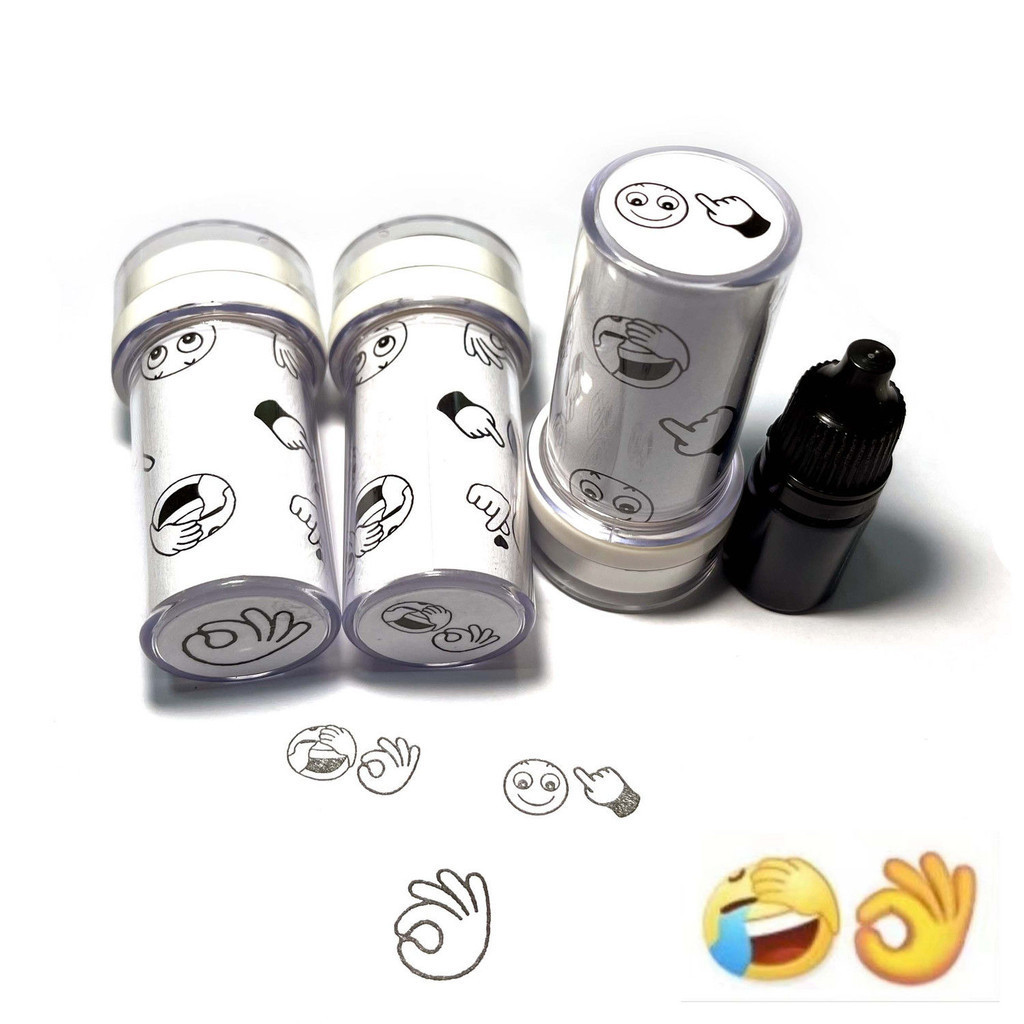 Emoji Smiley Soy Combination แพ็คอิโมติคอนน่ารักนิ้วกว่าหัวใจการ์ตูนตรา ...