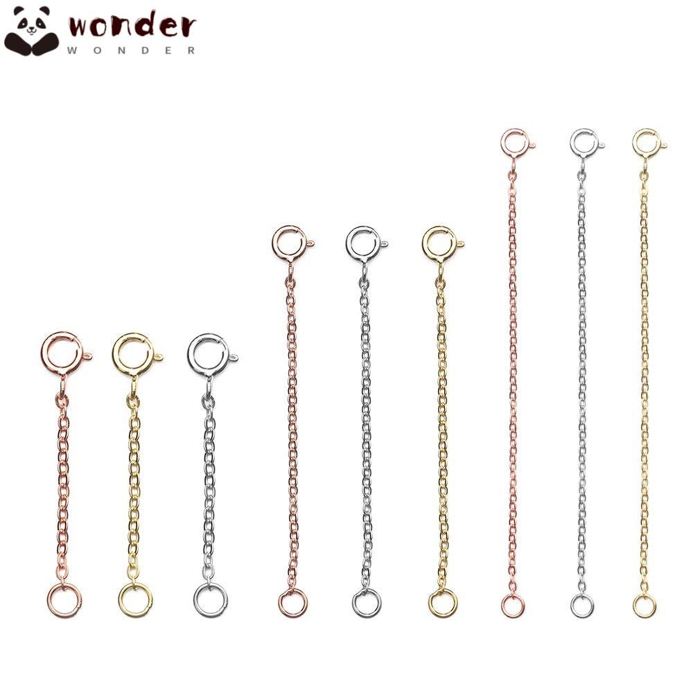 Wonder Extender Safety Chain Extender สแตนเลส Extender Chain Rose Gold ...