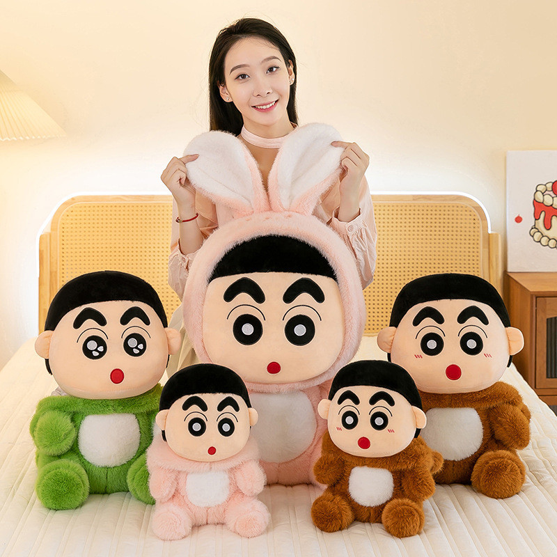 เปลี่ยนเป็นตุ๊กตา Shin-Chan Rabbit Crayon Shin-Chan น่ารัก | Shopee ...