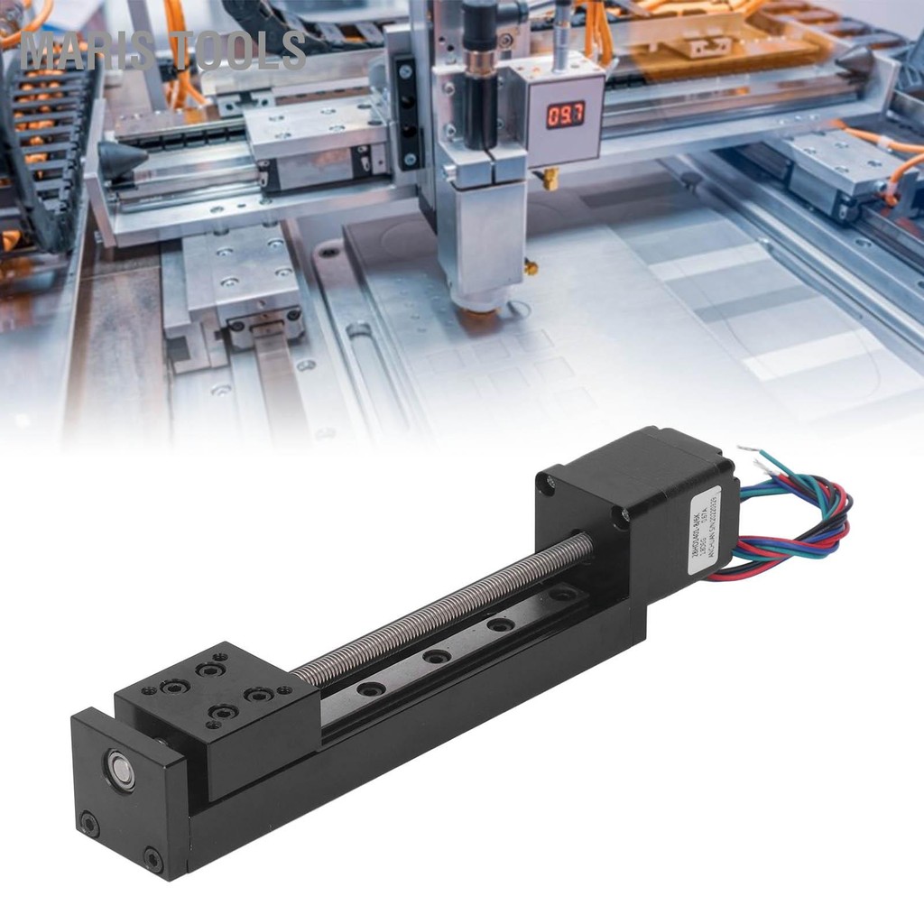 Maris Tools 100 มม.สไลด์ 28 Stepper Motor ความแม่นยำสูง SINGLE Rail ...