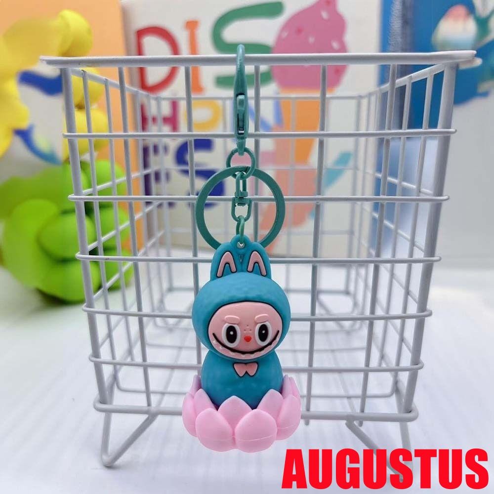 Augustus Labubu จี้ PVC, เครื่องประดับ Anti-lost Labubu พวงกุญแจตุ๊กตา ...