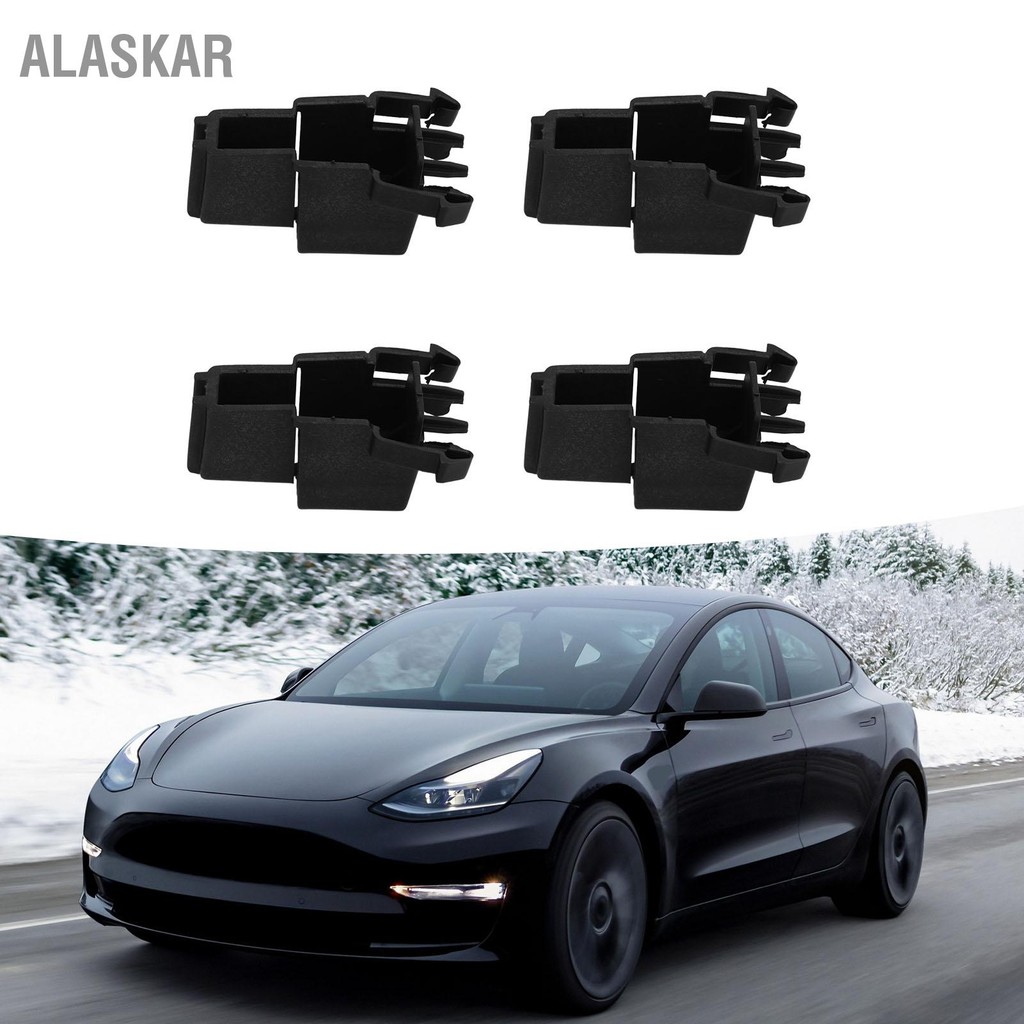 ALASKAR 4 ชิ้น Frunk คลิปเสริม 1131205 00 C สไตล์ประหยัดพื้นที่ทนทาน ...