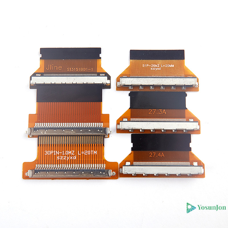 Yosunjon] Fpc/Lvds อะแดปเตอร์บอร์ด Edp สายยืดหยุ่นสายเคเบิลหน้าจออินเท ...