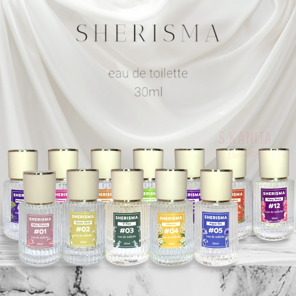 SHERISMA เชอร์ริสม่า น้ำหอม กลิ่นเทียบ หอม ติดทนนาน (30 มล) Eau De ...