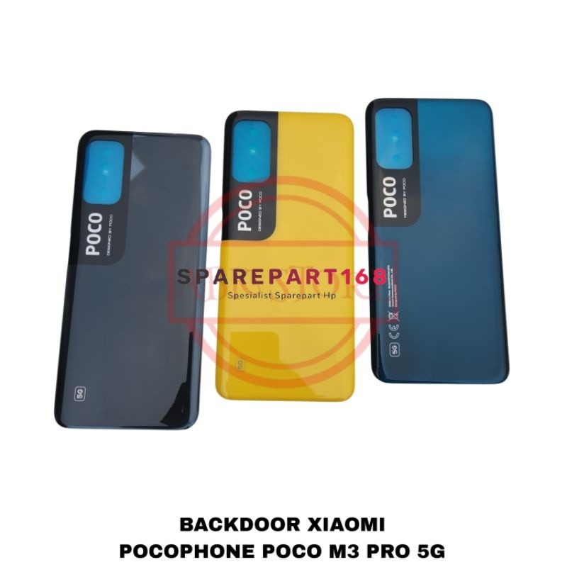 ฝาหลัง Backdoor Backcover Back Casing Xiaomi Poco M3 Pro (อะไหล่168 ...