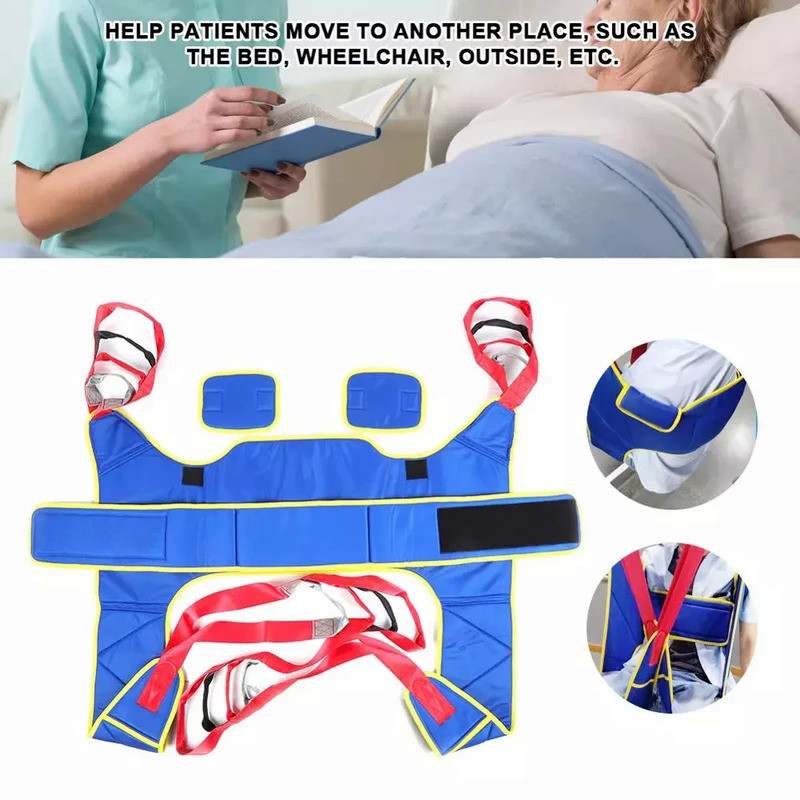 Adjustable Patient Transfer Belt Lift Sling Assistant Rehabilitation ...