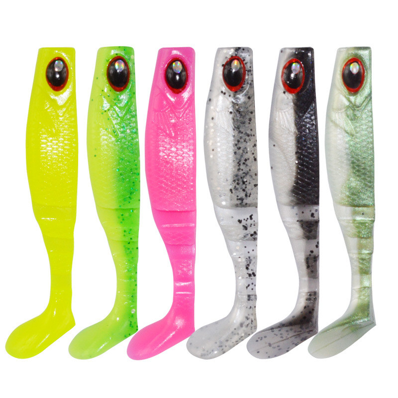 T tail เหยื่อตกปลาพลาสติกอ่อน Maggot Worms 60mm 2.5g 8pk | Shopee Thailand