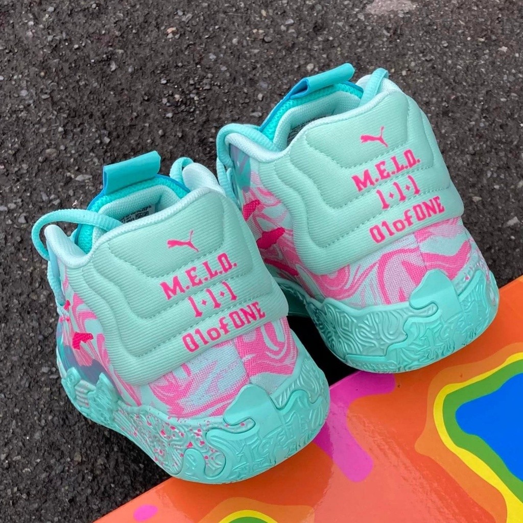Sns Lamelo Ball MB 3 "ฟ้าชมพู" | คุณภาพสูงสุด | ฟรีถุงเท้า 4XWD ...