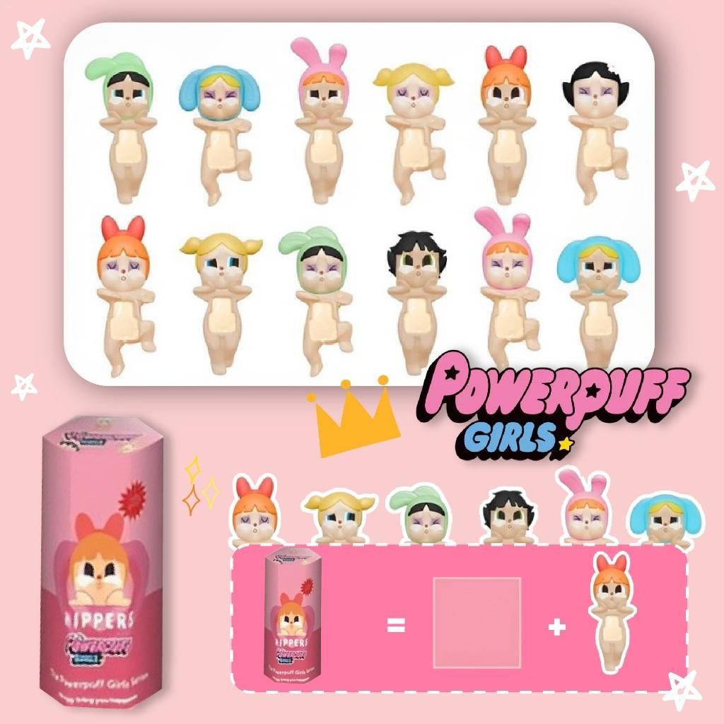 Sonny Angel Hippers The Powerpuff Girls Series Blind Box Mini Figure ...