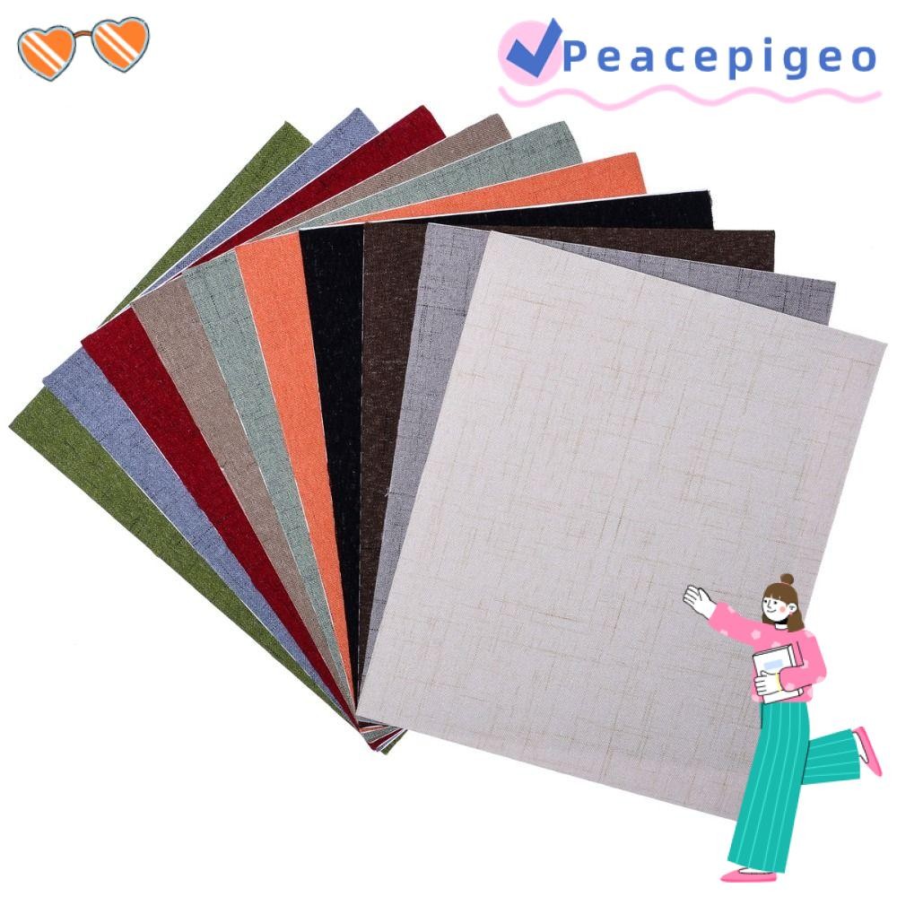 PEACEPIGEO 2 ชิ้น กาวแพทช์ สำหรับเสื้อแจ๊กเก็ต DIY สติกเกอร์ตกแต่งและซ่อมแซม เหมาะสำหรับผ้าลินิน ...
