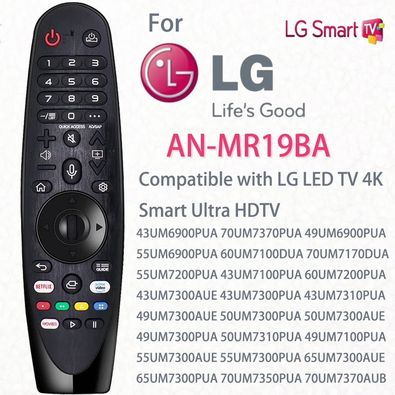 ใหม่ AN-MR19BA เปลี่ยนรีโมทคอนโทรลสําหรับ 2019 เลือกรุ่น LG W9 E9 C9 B9 ...