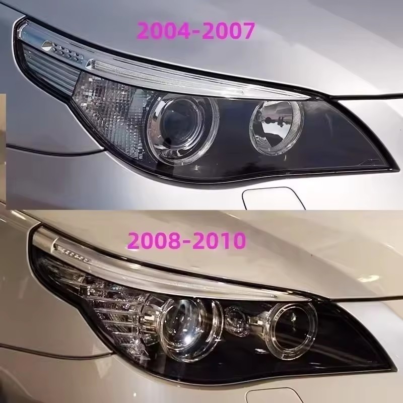 สําหรับ BMW 5 Series E61 E60 2004-2010 ข้อมูลจําเพาะสูง HEADLAMP COVER ...
