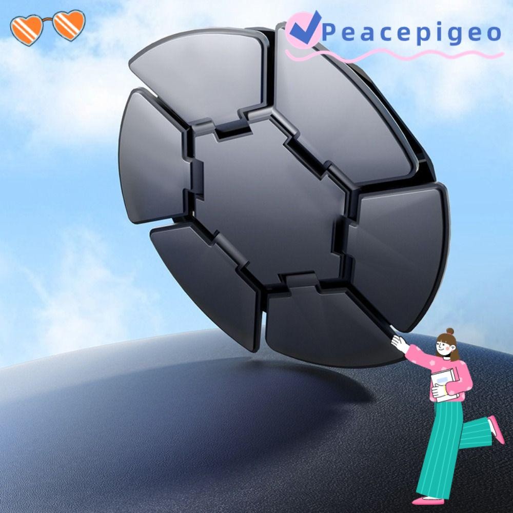 PEACEPIGEO ที่วางโทรศัพท์ Disc, กาว Sticky Curve Dashboard ติดตั้ง Pad, อุปกรณ์เสริม Universal ...
