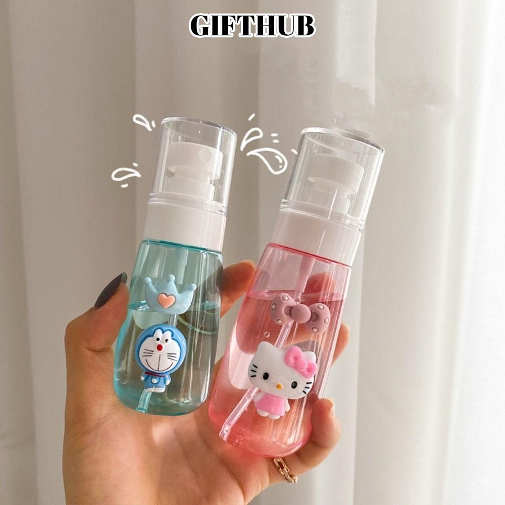 LULLABY 3PCS ขวดสเปรย์หมอกละเอียด,เดินทางแบบพกพา 100/60/30ml ขวดปั๊ม ...