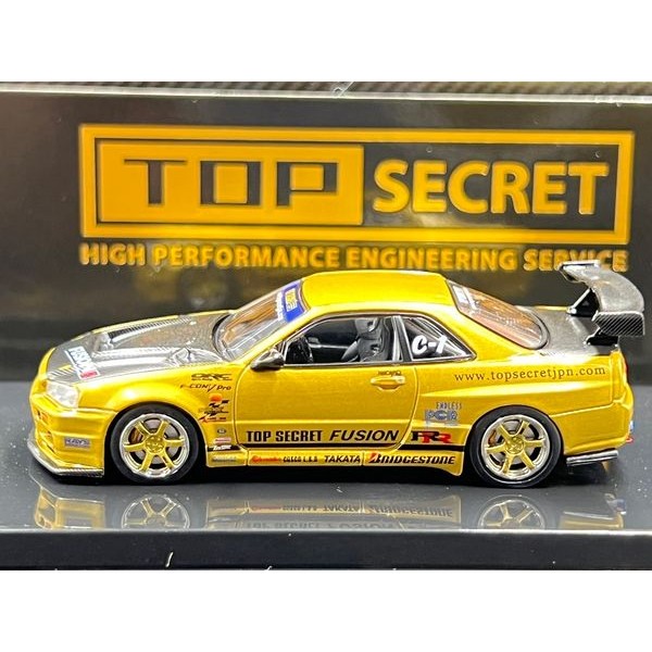 INNO64 TOP SECRET R34 GT-R Gold | Shopee Thailand