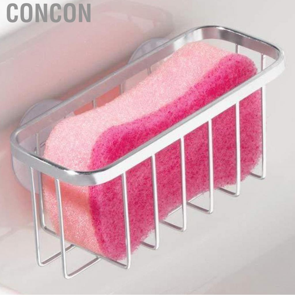 Concon ผู้ถือฟองน้ำในครัวอ่างล้างจานตะกร้าตะกร้า Sorage Braket ...