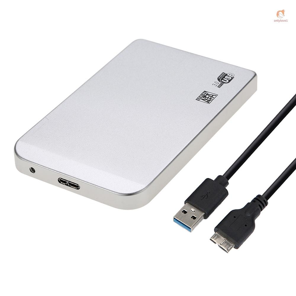 Slim Super Speed 6Gbps Aluminium 2TB 2.5 "SATA SSD HDD Hard Disk Drive ...
