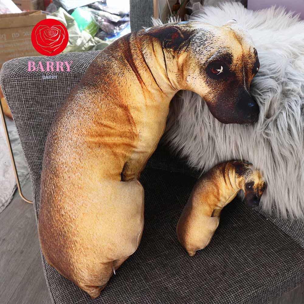 หมอนสุนัข BARRY หมอนโยนสัตว์เหมือนจริงตุ๊กตานุ่ม บ้านเบาะสร้างสรรค์ ...