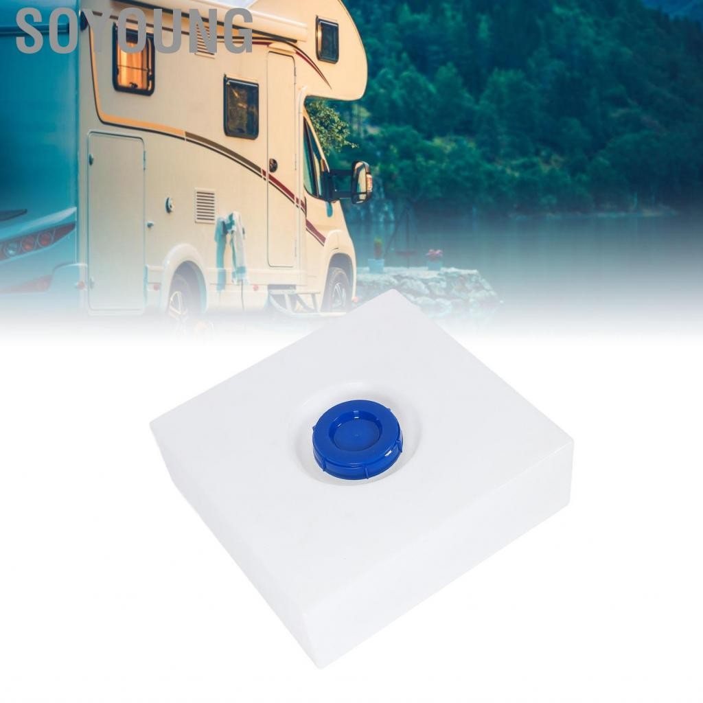 Soyoung AQXREIGHT RV Water Tank 14 แกลลอนที่เก็บสีเทาแบบพกพาสำหรับรถ ...