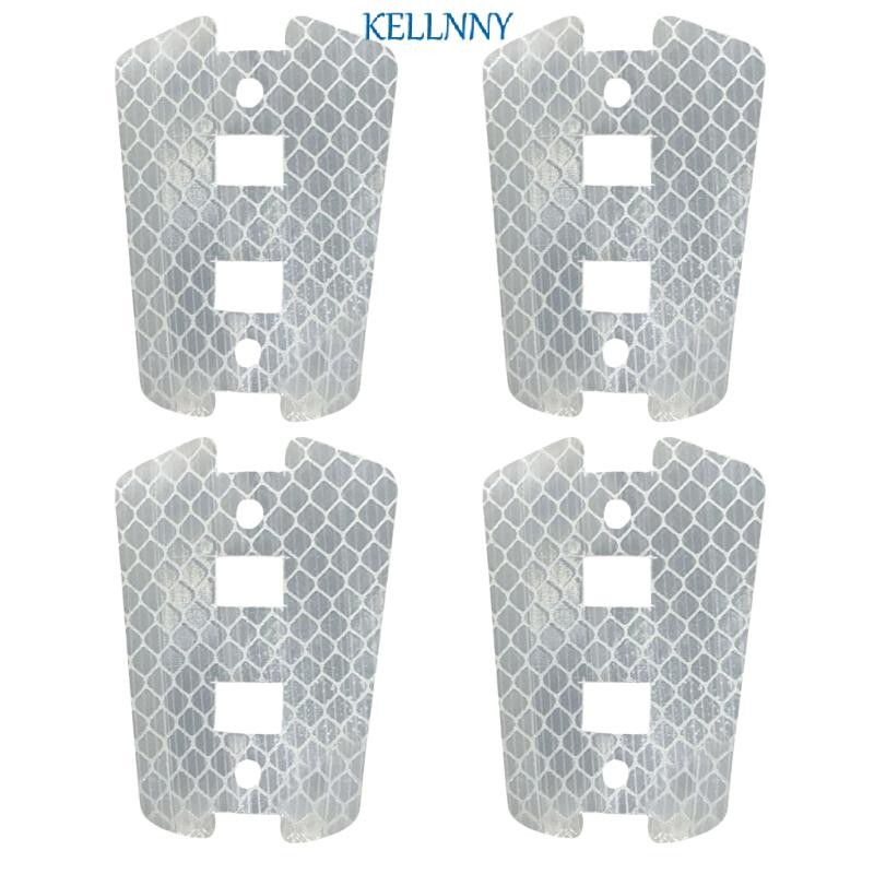 Kelln 4 ชิ้น แผ่นสะท้อนแสงสำหรับล้อยางจักรยาน เพิ่มความปลอดภัย | Shopee ...