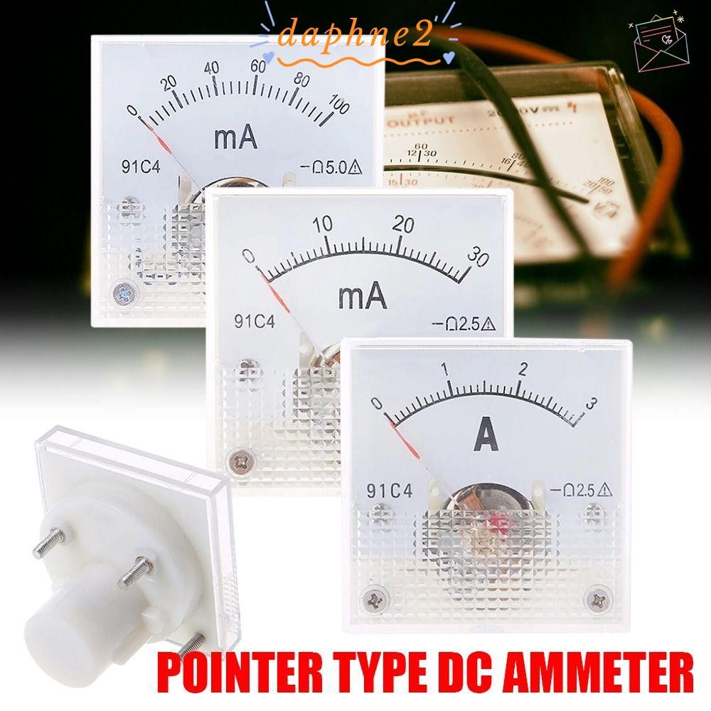 DAPHNES แผงอนาล็อกมิเตอร์ Pointer Class 2.5 ความแม่นยํา 91C4 แอมป์ ...