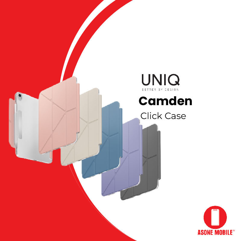 Uniq Camden Click Case สําหรับ iPad Air 11 2024- M2 สีเทา สีชมพูงาช้าง ...