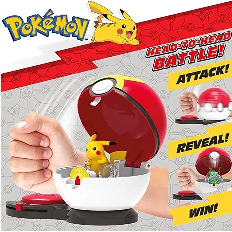 พัดลมโปเกมอนของเล่น Ball Pat Flip Pokeball Elf รูป Monster vs เกม ...