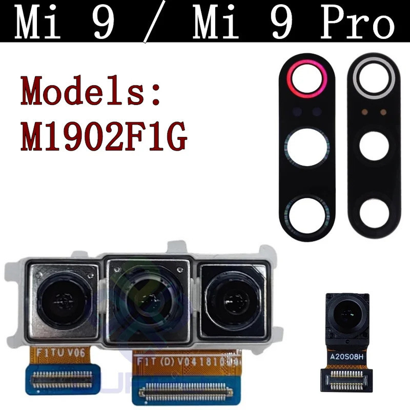 เลนส์กล้องด้านหลังสำหรับ Xiaomi Mi 9 Pro M1902F1G selfie frontal Small ...