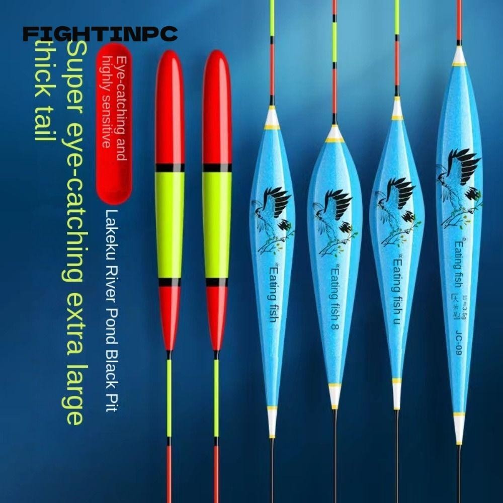 FIGHTINPC fishing Lure Float, Indicator หางสามเหลี่ยมสะดุดตา Floats ...