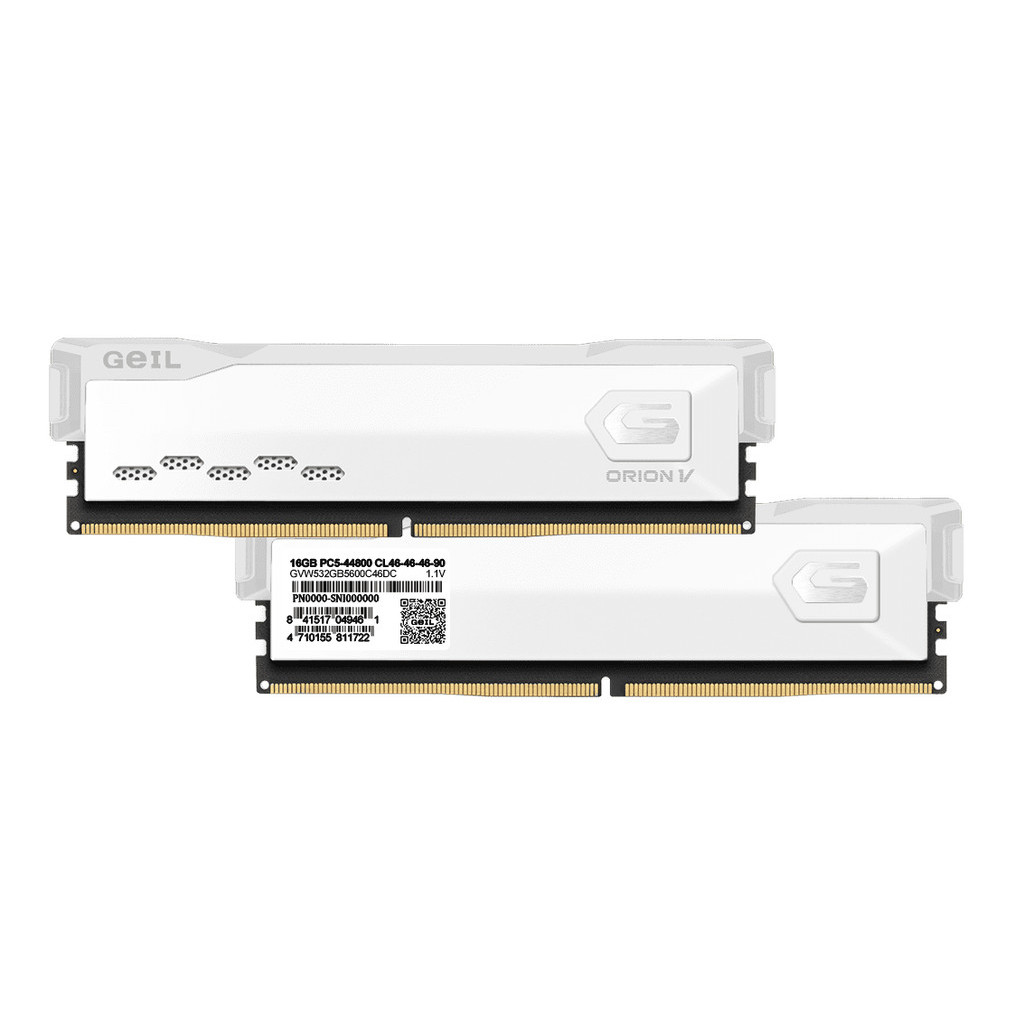 RAM (แรม) GeIL ORION V RGB 32GB (16x2) DDR5 5600MHz WHITE ...