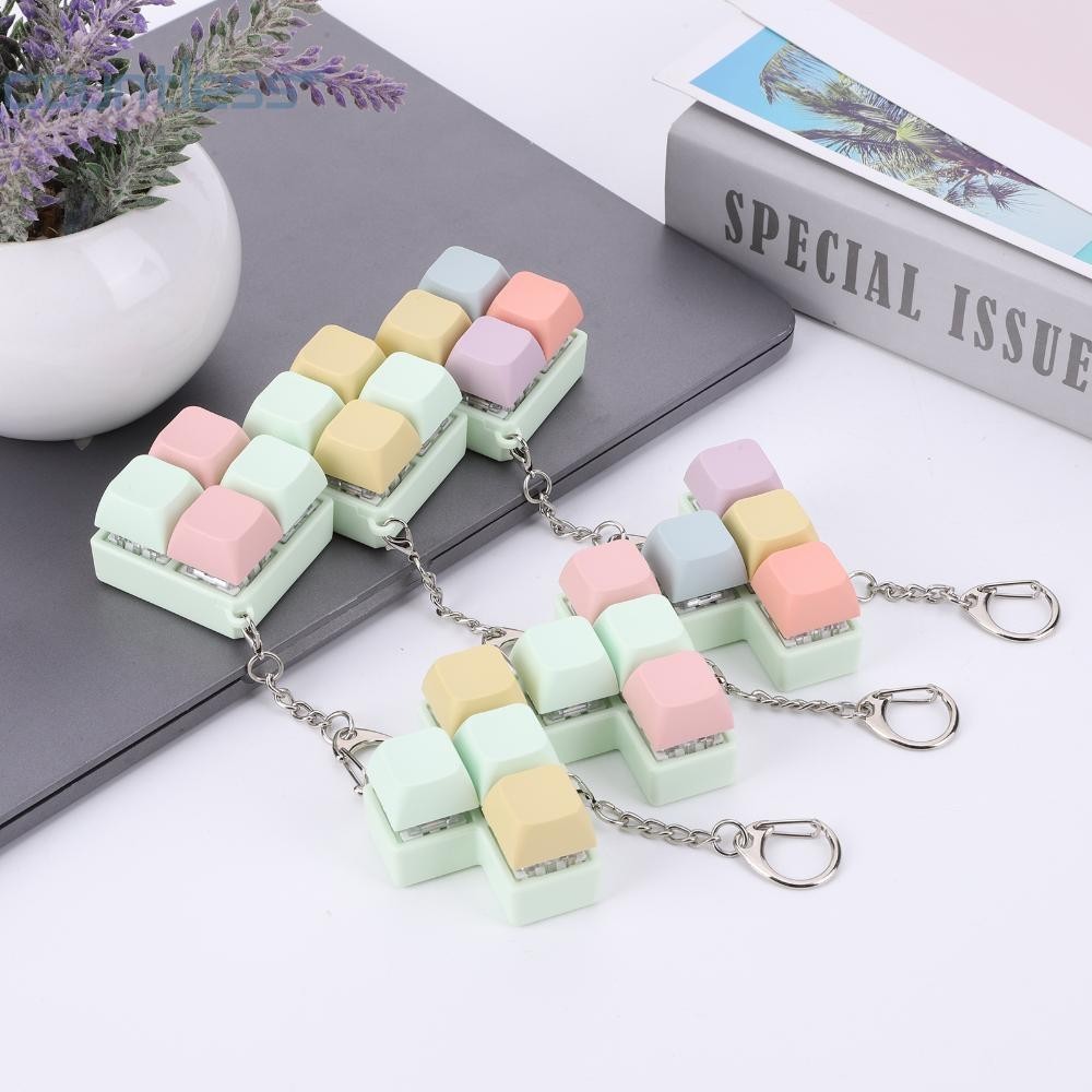 Finger Keyboard Fidget Toys 4-Button Keyboard Clicker Toy Sensory ...