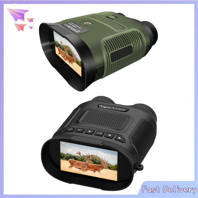 CODกล้องส่องทางไกล Night Vision 8X ซูมดิจิตอล IR Illuminator 350m Range ...