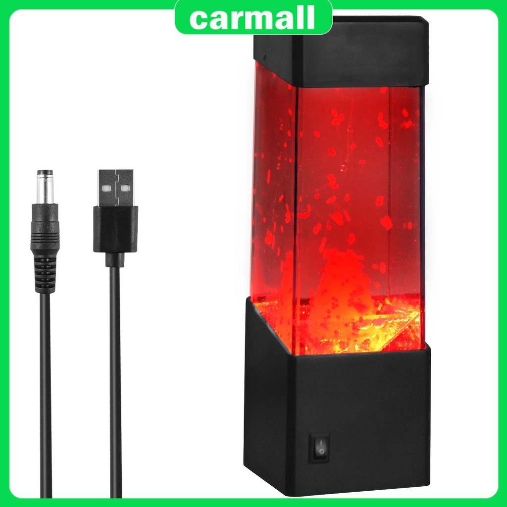 Led Volcano โคมไฟ USB/แบตเตอรี่ดําเนินการ Volcano Night Light หลายสี ...