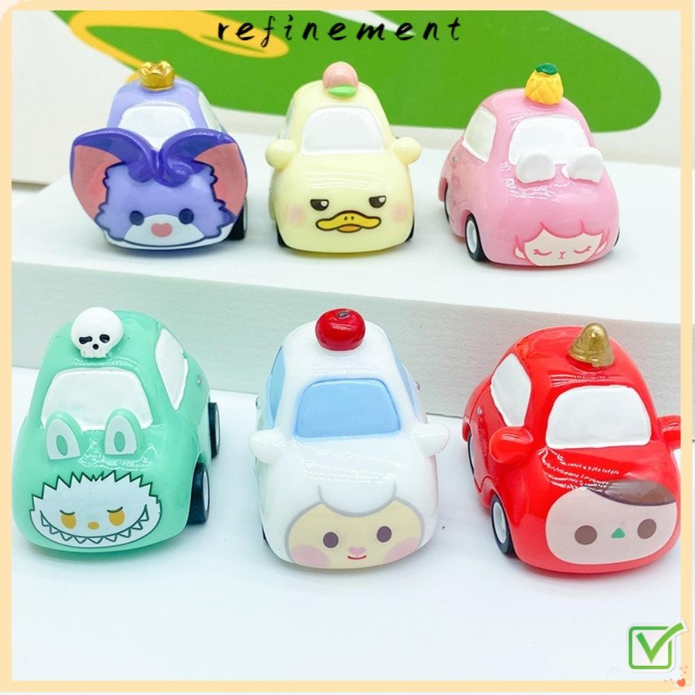 Refinement POP MART รถ, Diy Duckoo Labubu เครื่องประดับ, ของขวัญจําลอง ...