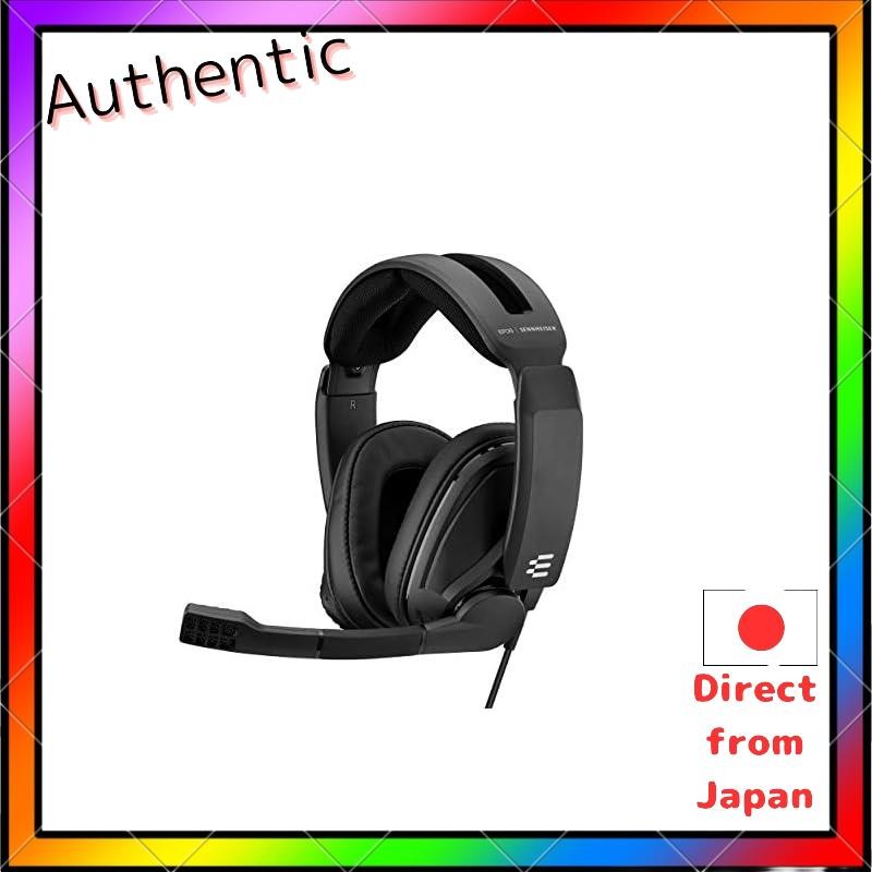 EPOS Wired Closed Acoustic Gaming Headset with Noise Cancelling Microphone GSP 302 Black ...